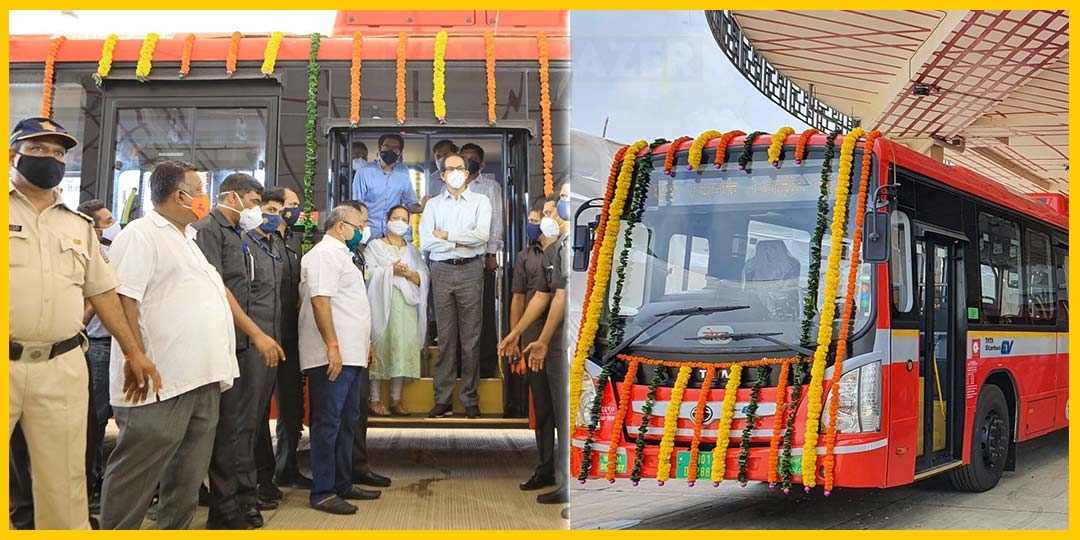 Mumbai gets 35 new Electric Best Bus from Tata Motors as their First ...