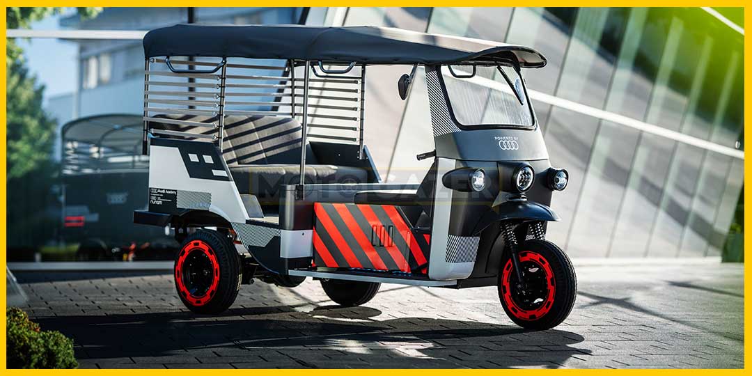 Revolutionary E-rickshaws To Be Powered By Audi E-Tron - MotoGazer