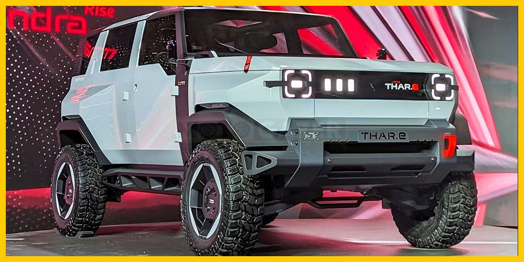 Mahindra Thar.e: Pioneering The Offroad-Friendly Electric SUV - MotoGazer