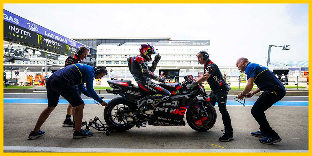 Strong Performance Showcased By Aprilia Racing At Silverstone - MotoGazer
